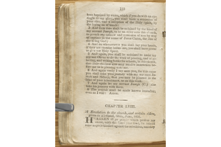 Contexto histórico y antecedentes de DyC 56 | Central de Doctrina y ...